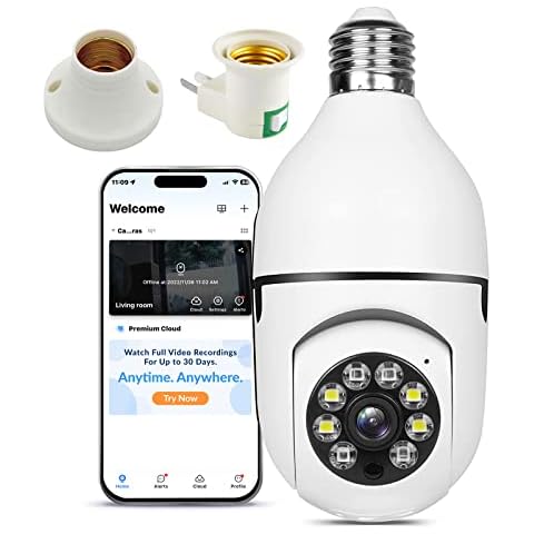 Top 10 Best Light Bulb Security Cameras of 2023 (Reviews) - FindThisBest