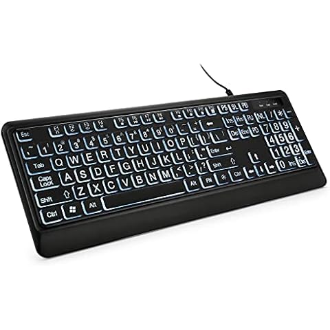 Top 10 Best Large Print Keyboards in 2023 (Reviews) - FindThisBest