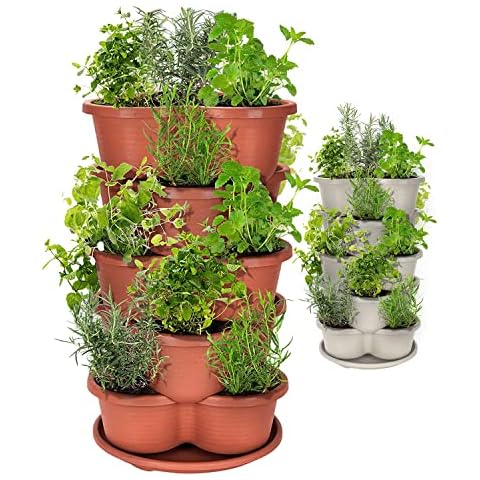 Top 10 Best Stackable Planters of 2023 (Reviews) - FindThisBest