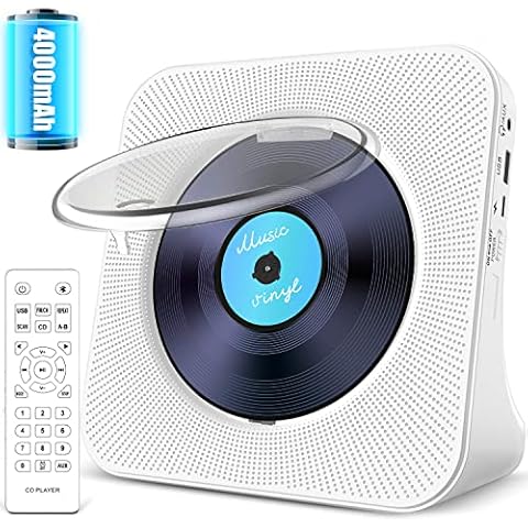 Top 10 Best Bluetooth Portable CD Players in 2023 (Reviews) - FindThisBest